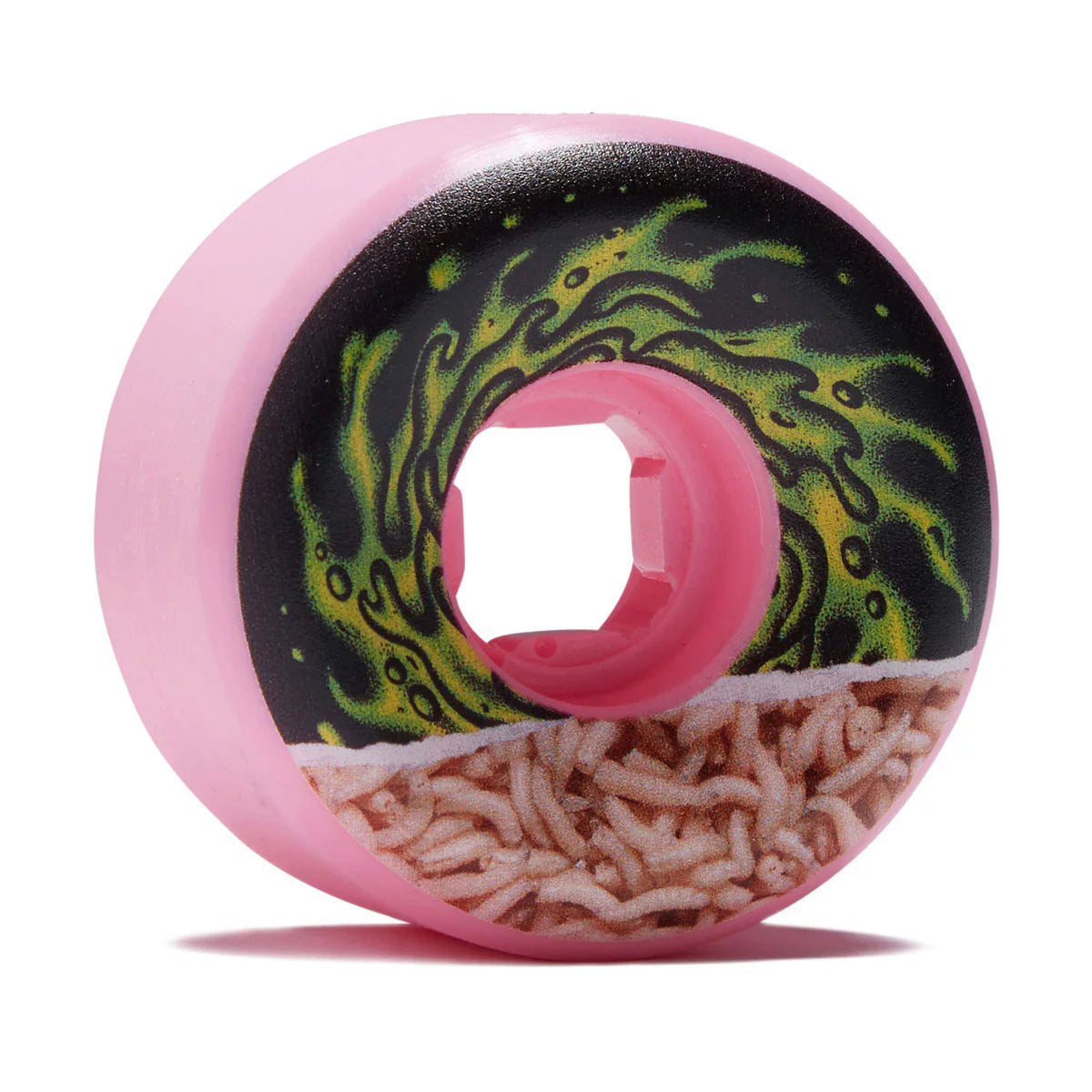 slime balls tear away maggots 97a neon pink wheels 54mm – Studio Skate ...