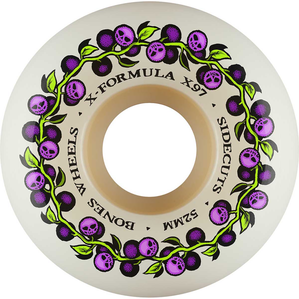 bones x formula skull berries 97a v5 sidecut Wheels 52mm – Studio Skate ...