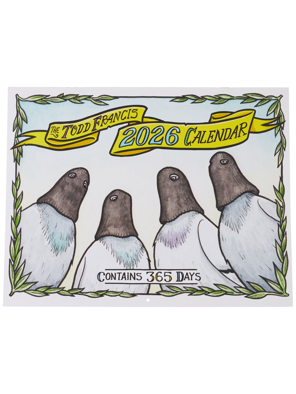 Anti Hero Todd Francis 2026 Calender – Studio Skate Supply